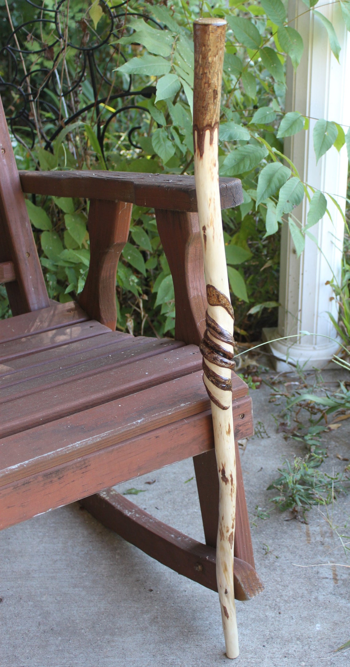 Twisted Sweet Gum Wood Cane Walking Stick Hiking Stick - Etsy