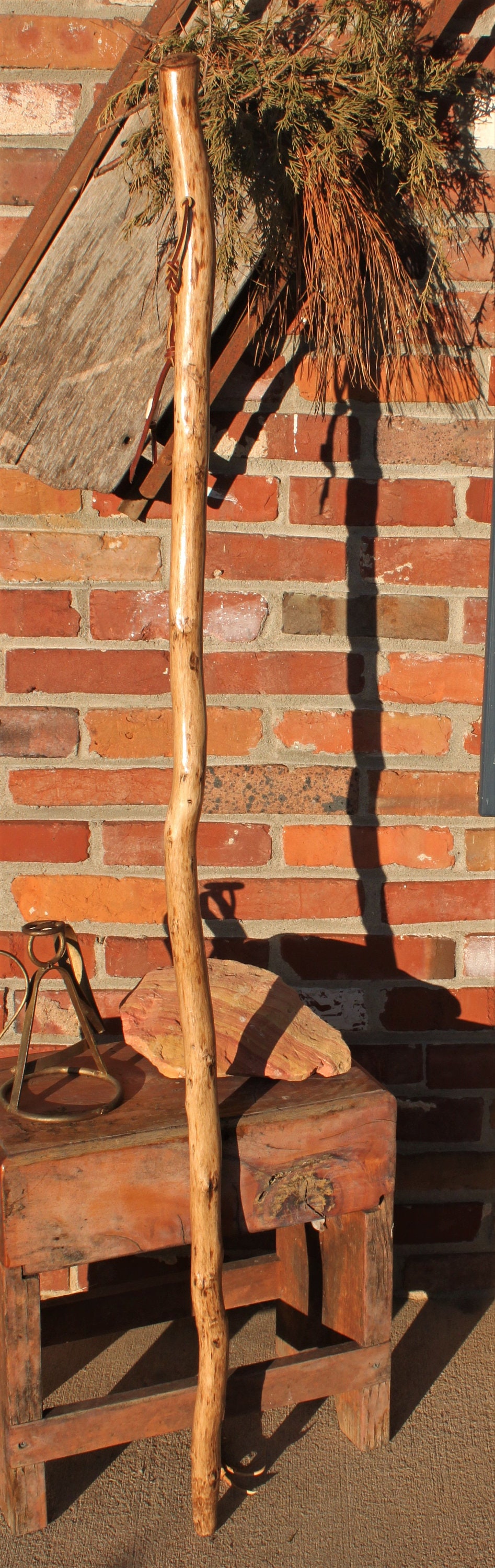 Natural Sweet Gum Wood Walking Stick, Trekking Pole, Gentlemens Cane ...