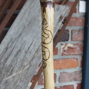 Sweet Gum Wood Snake Walking Staff Hiking Stick Walking - Etsy