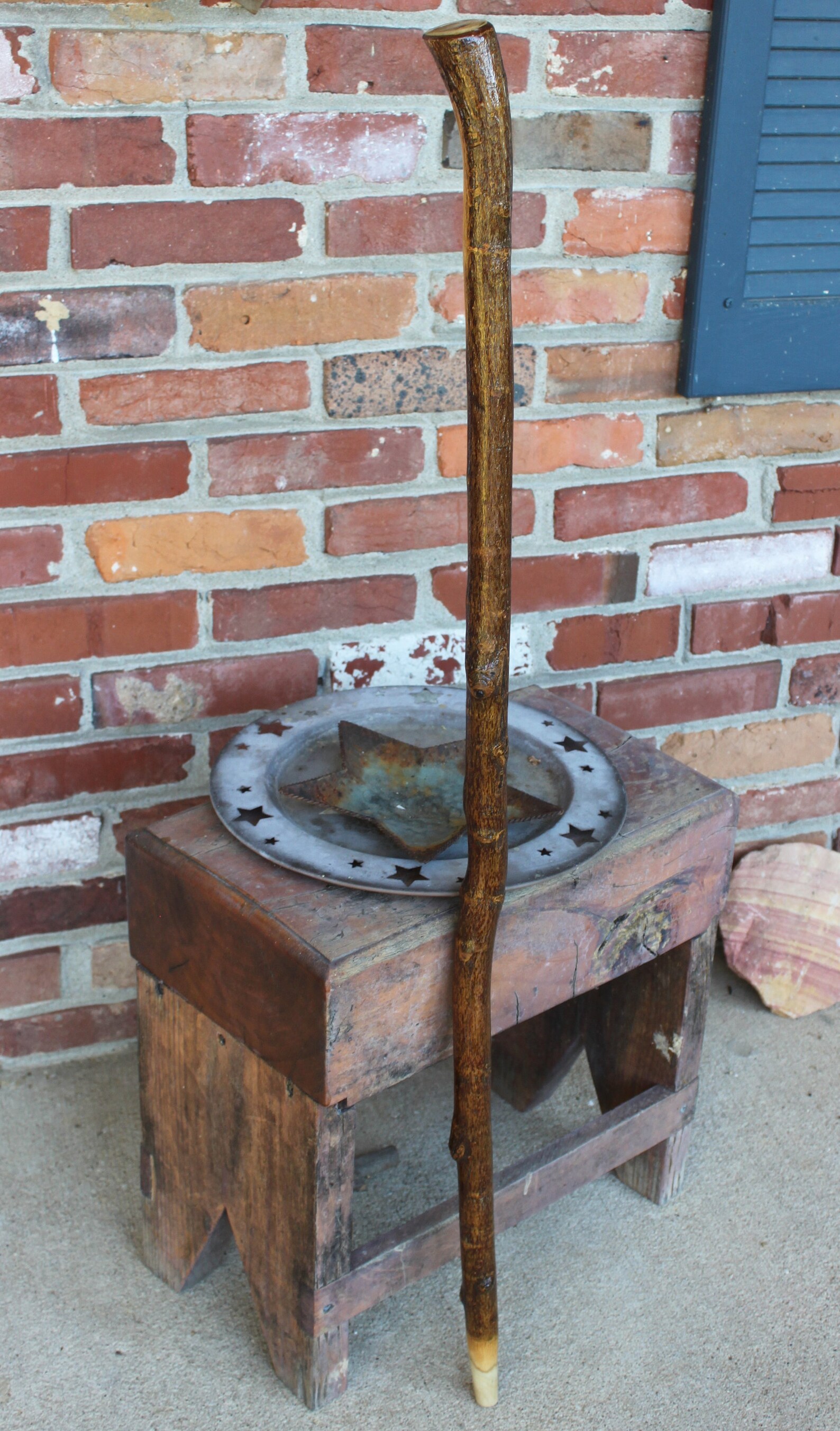 Poplar Wood Walking Stick, Hiking Stick, Staff, Trekking Pole ...