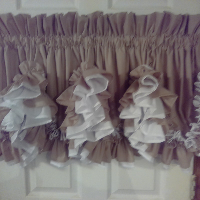 Ruffled Curtains - Etsy