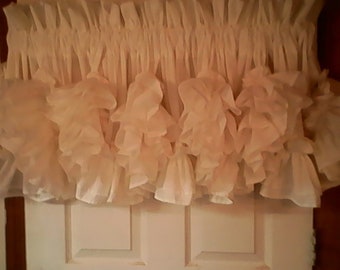 Ruffle Valance | Etsy