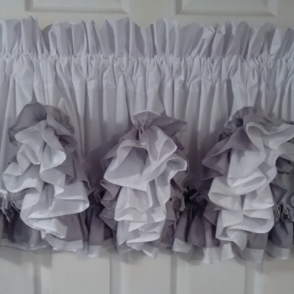 Ruffle Valance - Etsy