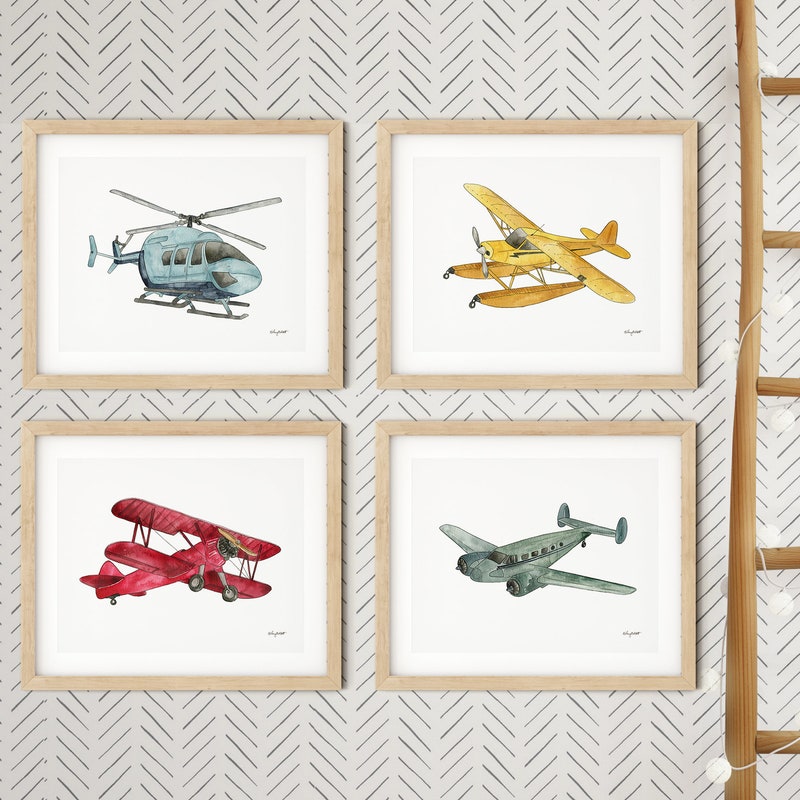 Airplane Room Decor - Etsy