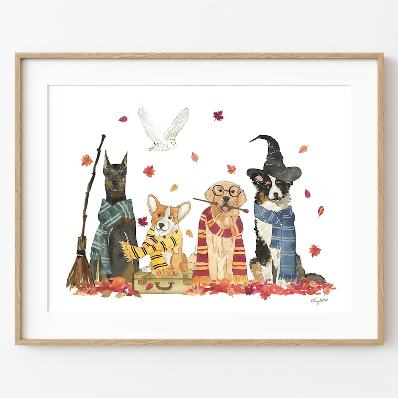 Wizard Dogs Prints - Etsy