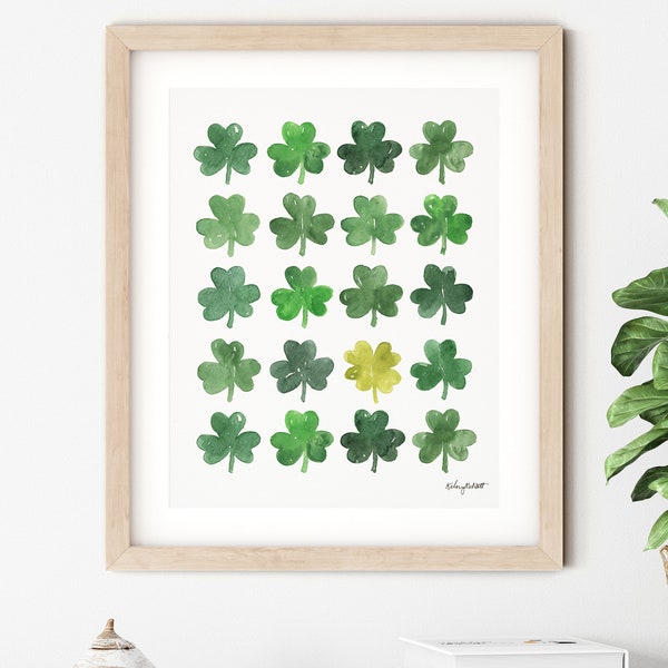 Shamrock Art - Etsy