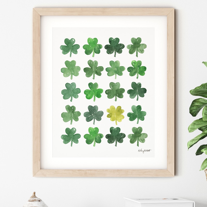 Shamrock Art - Etsy