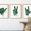 Peace Now Art | 70s Wall Art | Retro Wall Art | Peace Sign Print ...