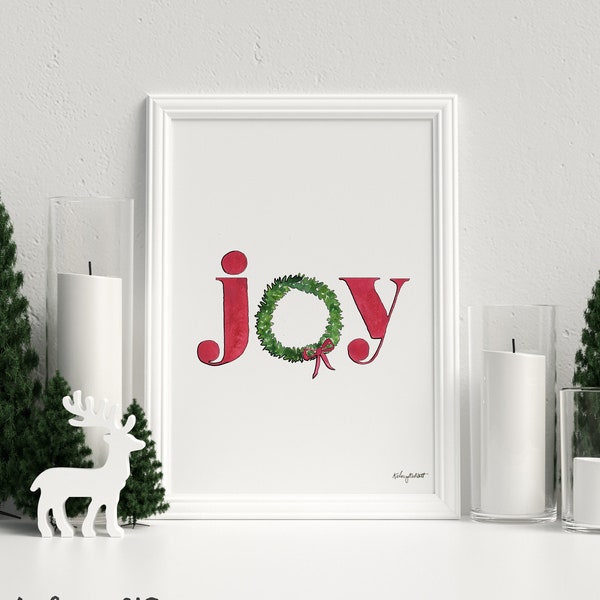 Joy Christmas Sign - Etsy