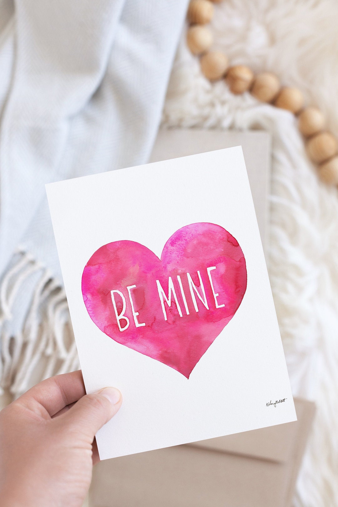 DIGITAL DOWNLOAD Be Mine Printable, Valentines Day Printable, Love Wall ...