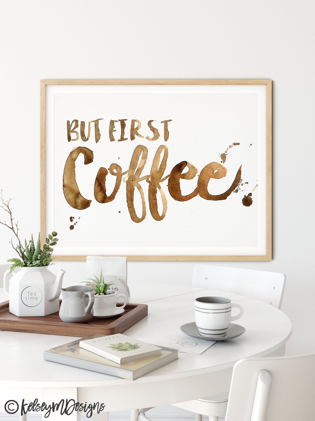 But First Coffee Printable Wall Decor, Instant Download Print ...