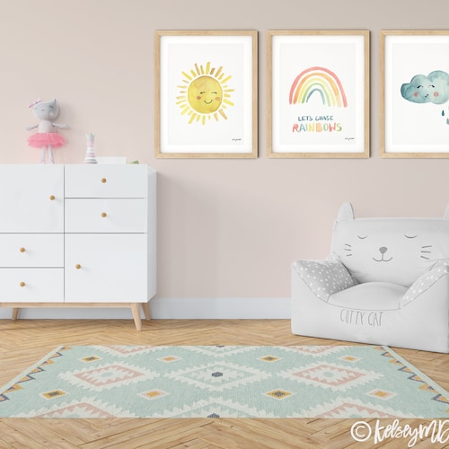 Playroom Wall Art Set of 3 Playroom Prints Playroom Wall - Etsy Australia