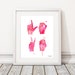 Love Sign Language Print ASL Love Art Valentines Day Art - Etsy