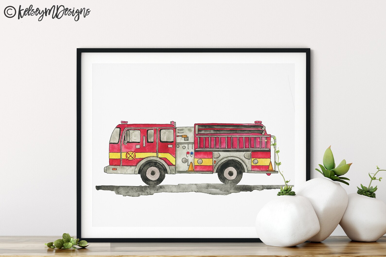 Set of 9 Construction Vehicle Prints, Kids Gallery Wall Set, Truck Wall ...