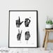 Love Sign Language Print ASL Love Art Valentines Day Art - Etsy