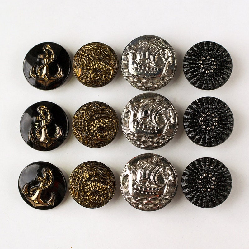 Sea Glass Buttons - Etsy