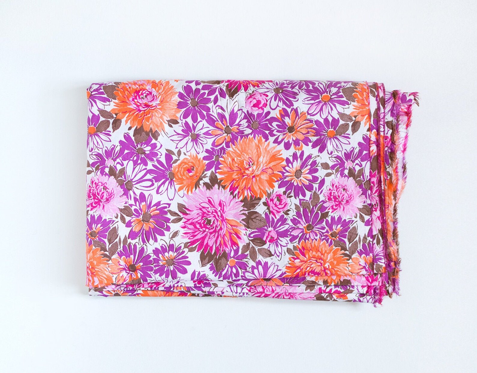 Floral Calico Chintz Stoff 4,37 Meter lang | 400 cm, Astern Garten ...