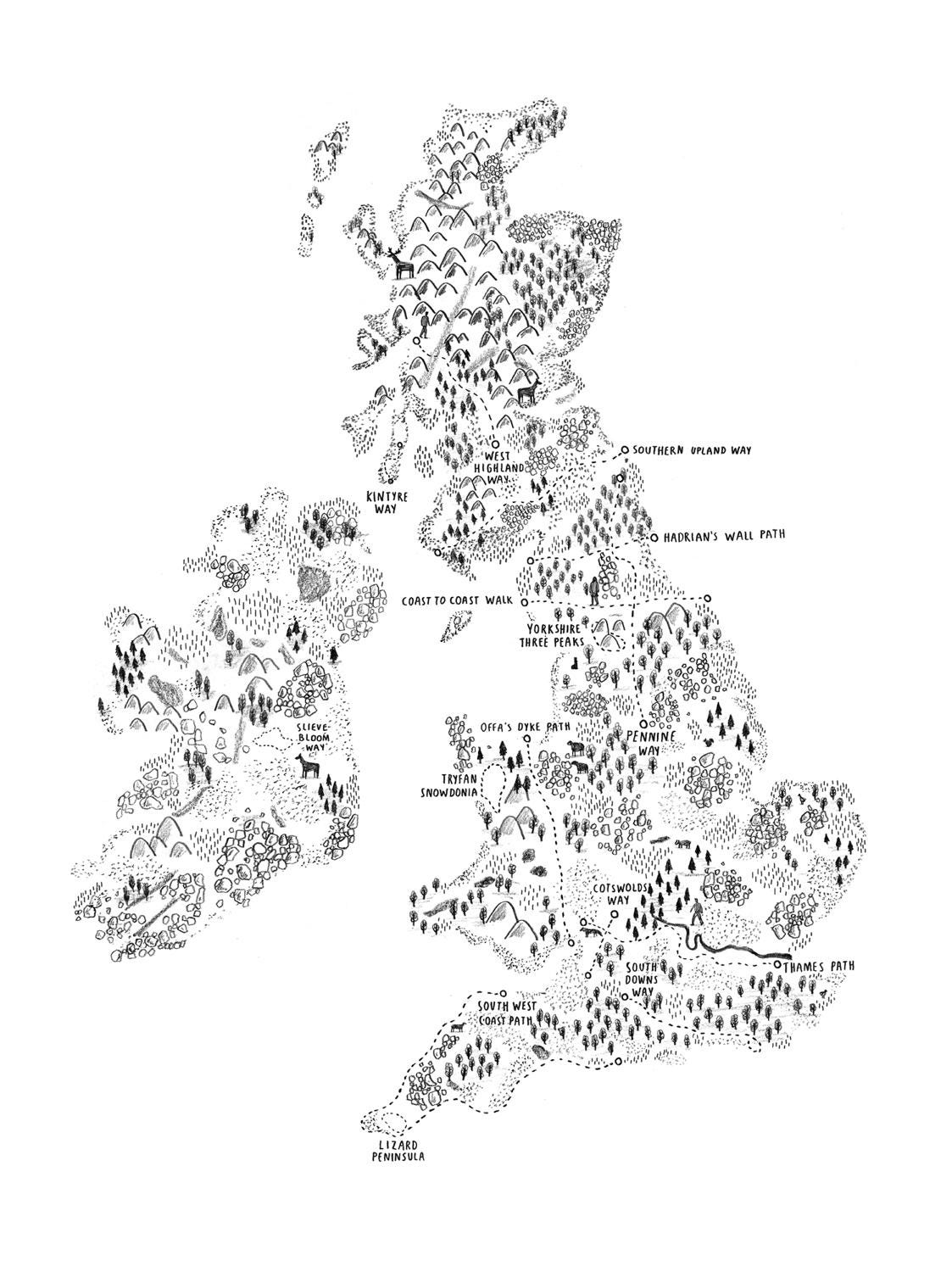 Print shop — Alex Foster, book, website and map illustrator