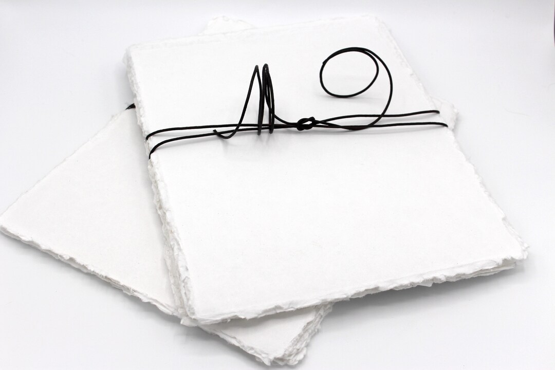 Deckled Edge Paper Hand Torn Deckled Edge 5 X 7 300GSM - Perfect for ...