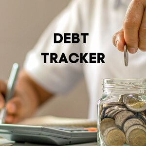 Printable Debt Tracker |debt Payment Tracker Printable |debt Tracker ...