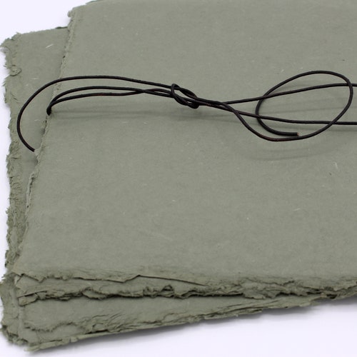 Handmade Cotton Rag Paper L Pack of 25 L 8.5 X 11'' L - Etsy