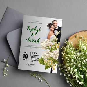 Editable Wedding Invitation Card Template, Digital Wedding IV Card ...