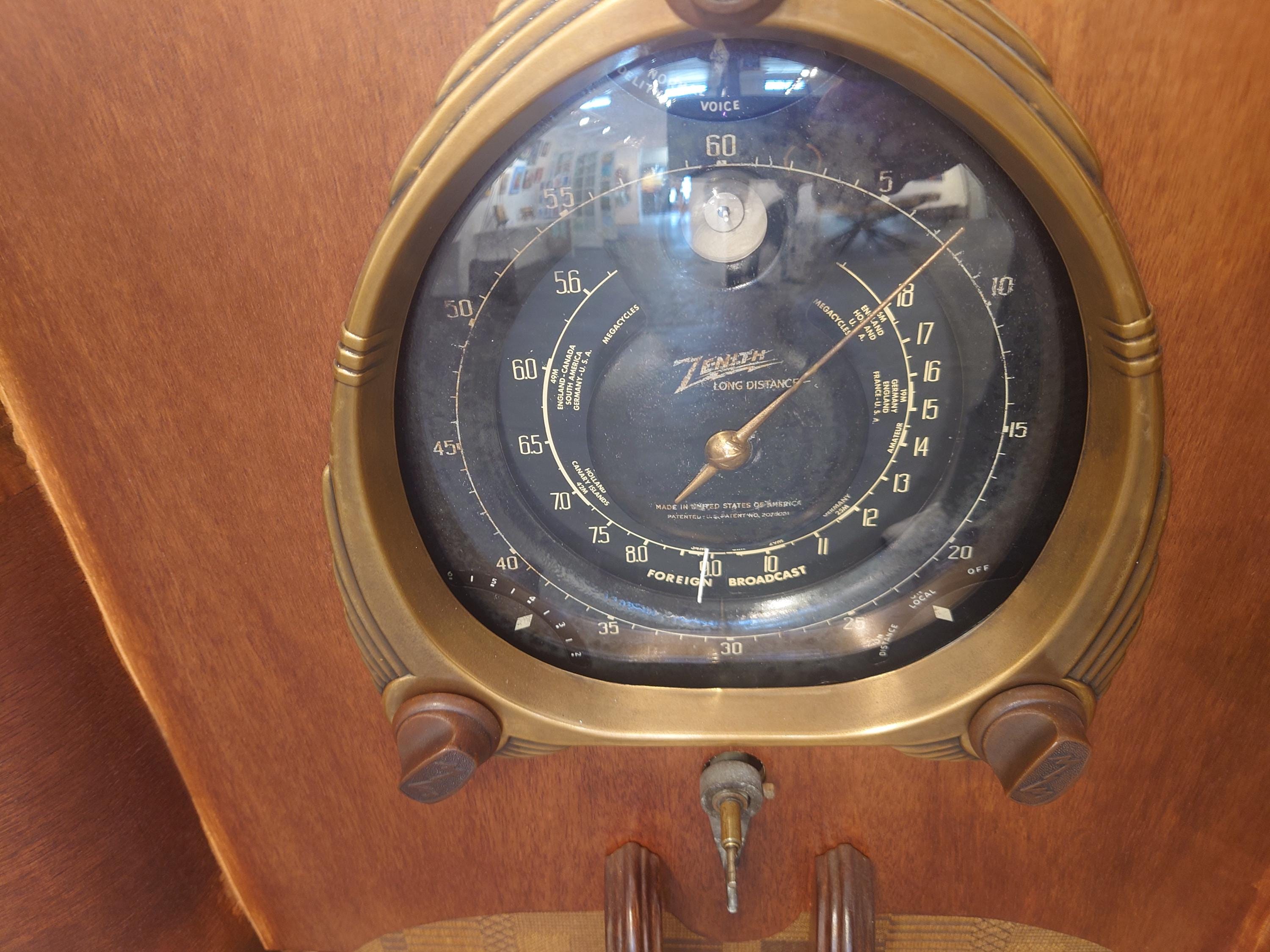 Antique Zenith Console Radio Model 9-S-262 - Etsy