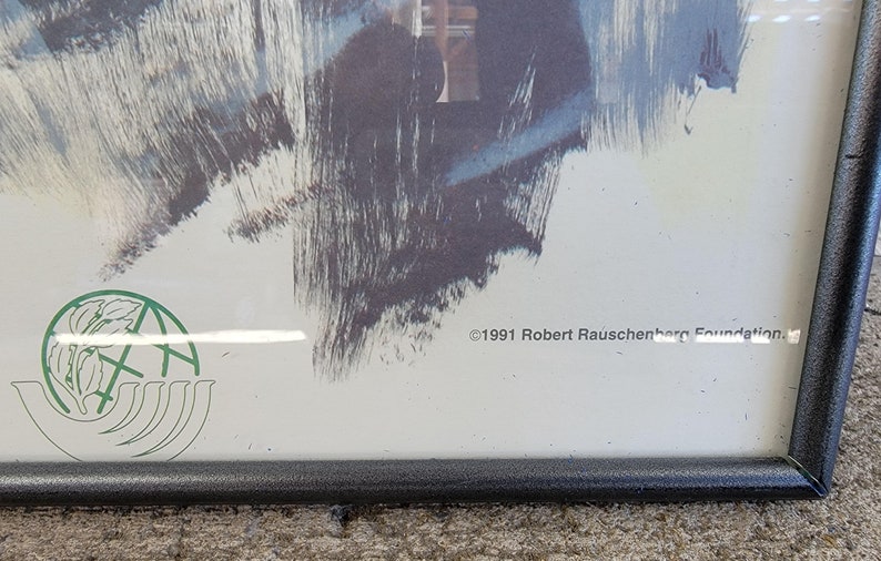 Vintage Robert Rauschenberg Poster Art Print - Etsy
