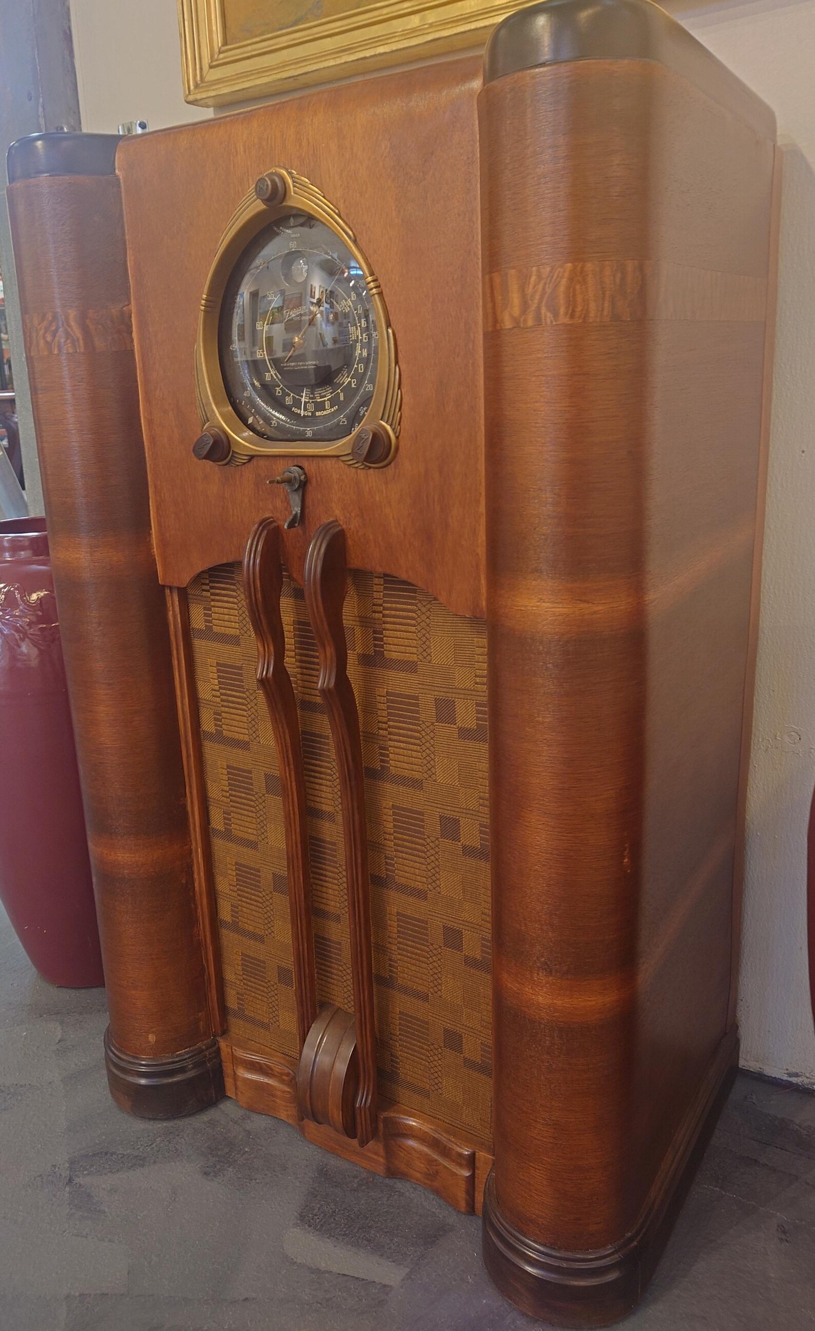 Antique Zenith Console Radio Model 9-S-262 - Etsy