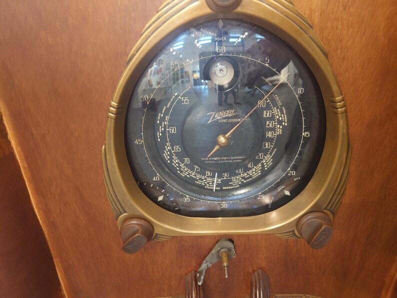 Antique Zenith Console Radio Model 9-S-262 - Etsy