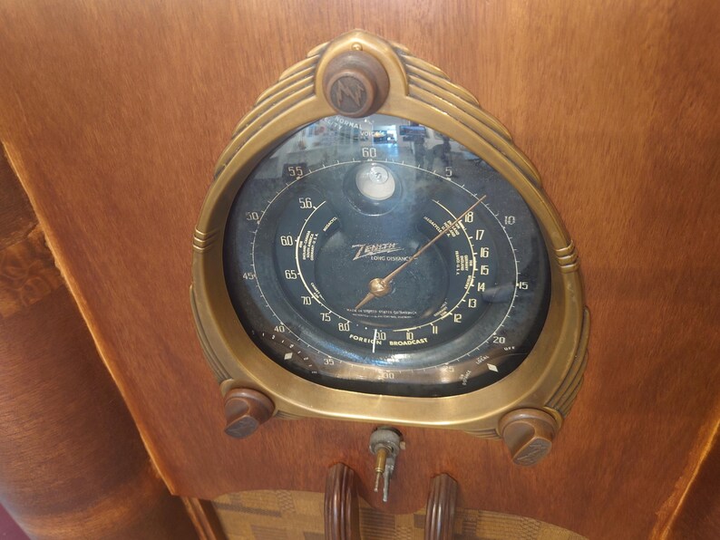 Antique Zenith Console Radio Model 9-S-262 - Etsy