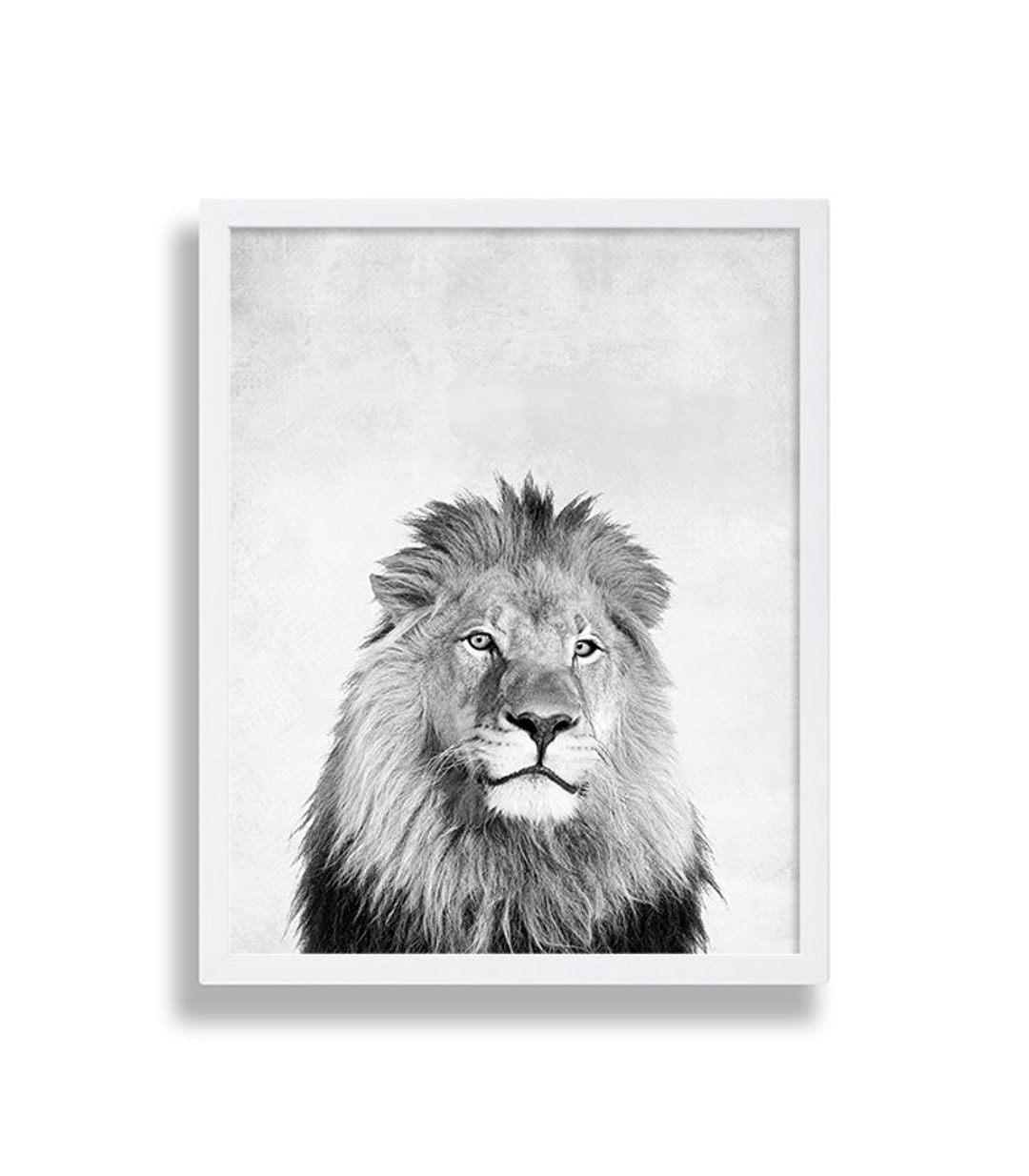 King of the Jungle Lion Print Animal Print African Art Animal Poster ...