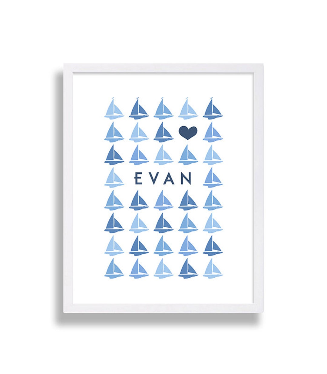 Baby Boy Nursery Art Personalized Nursery Print Nursery Decor Baby Room ...