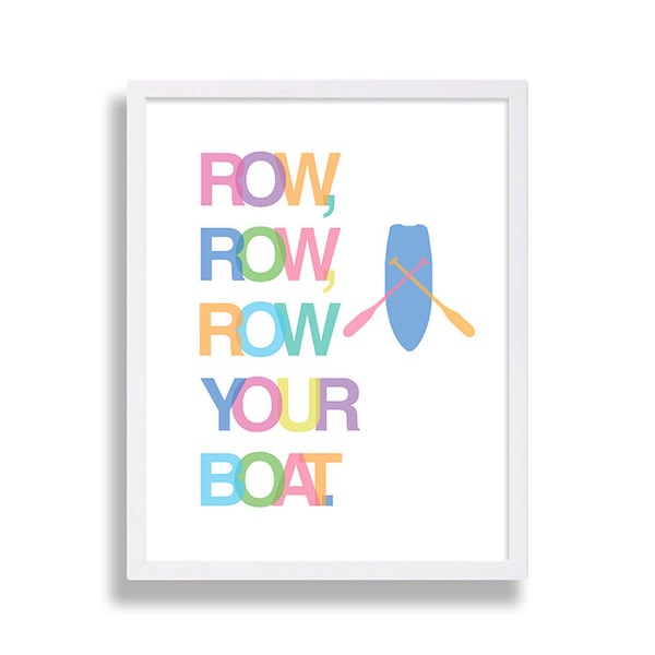 Row Boat - Etsy