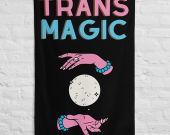 Trans Flag Wall Hanging - Etsy