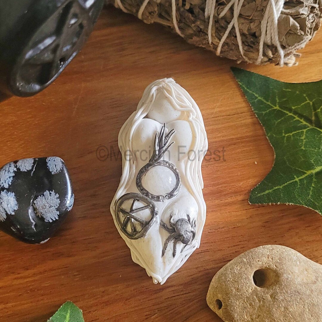 Altar Goddess, Arianrhod Goddess, Pagan Amulet Witches Talisman Wiccan ...