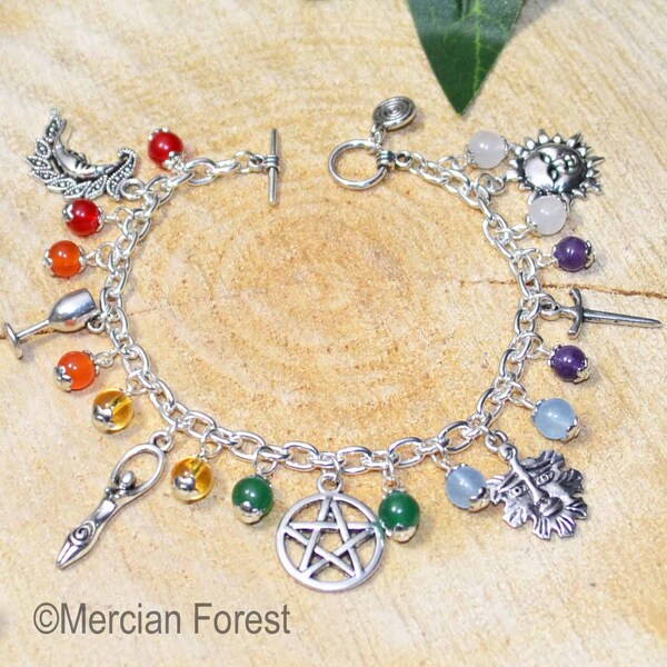 Witch Charm Bracelet - Etsy