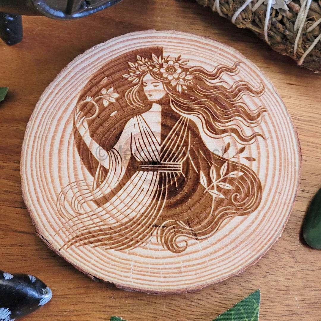 Persephone Altar Tile, Persephone Altar Decoration, for Wiccan Witch ...