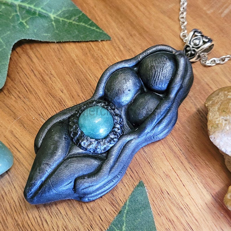 Goddess Pendant Necklace, Goddess Jewellery, Goddess Amulet or Talisman ...