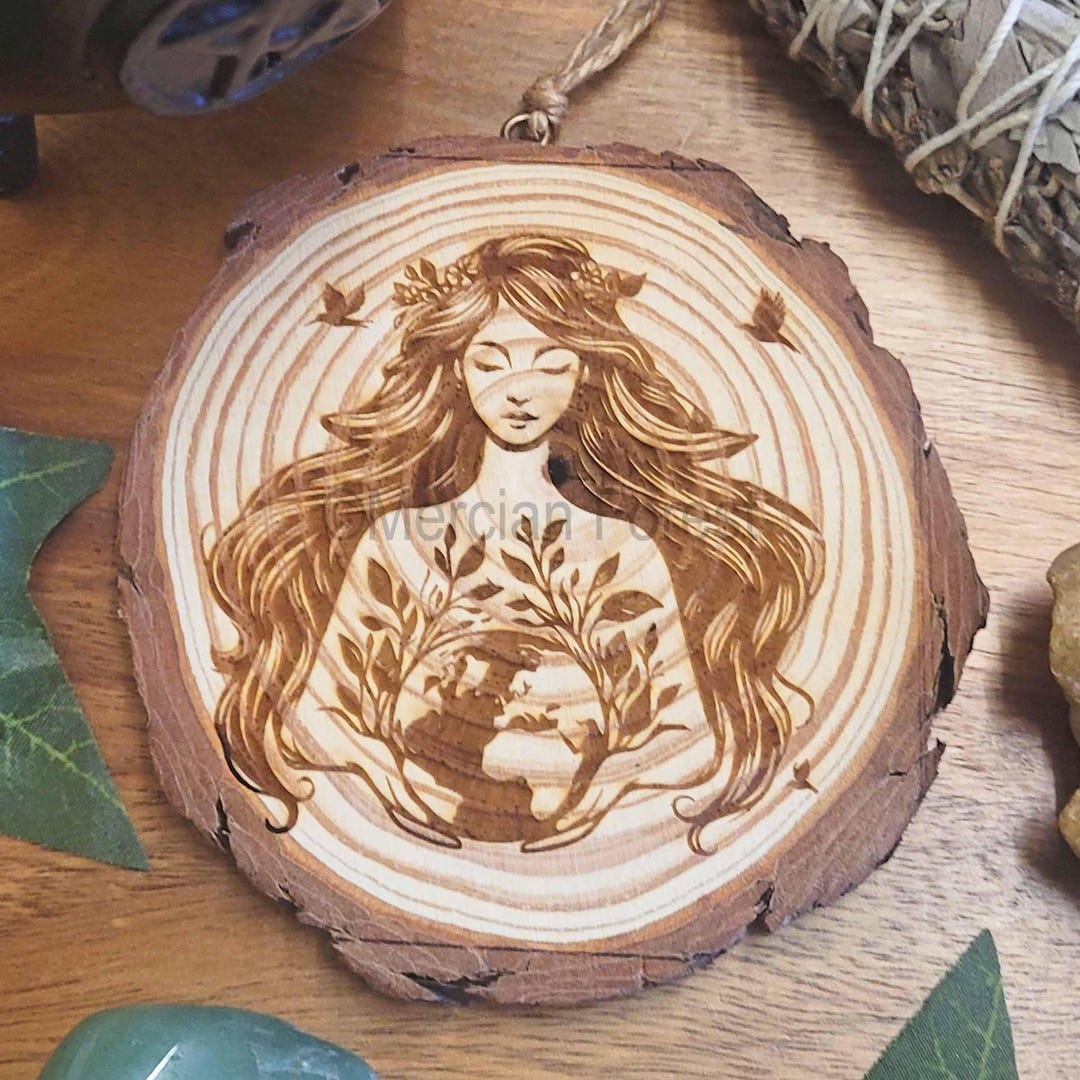 Gaia Altar Wall Hanging, Gaia Altar Decoration, Earth Mother - Goddess ...