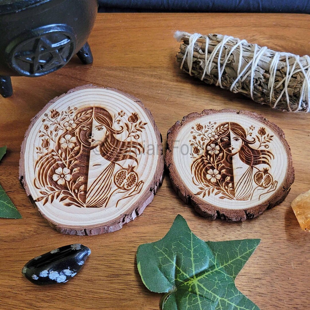 Persephone Altar Tile, Persephone Altar Decoration, for Wiccan Witch ...