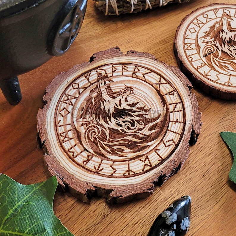 Fenrir Altar Tile, Fenrir Altar Decoration, God of Chaos and ...