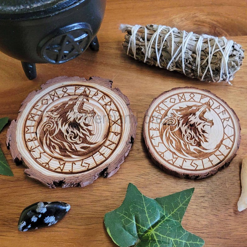 Fenrir Altar Tile, Fenrir Altar Decoration, God of Chaos and ...