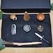 Mini Travel Altar Set in Black Box, Witches Altar Set, Wiccan Altar Kit ...
