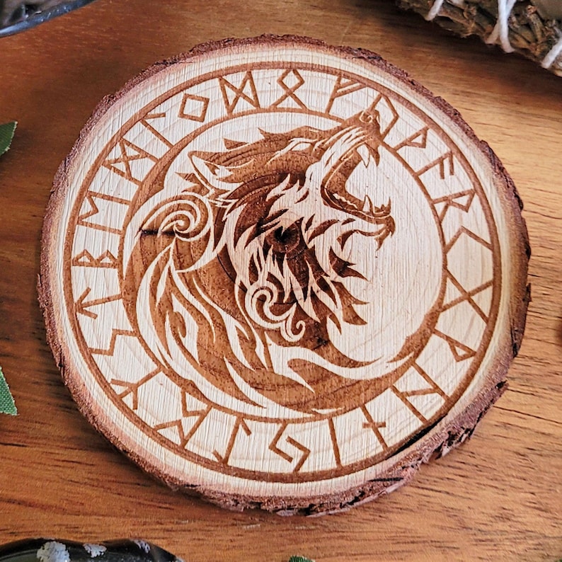 Fenrir Altar Tile, Fenrir Altar Decoration, God of Chaos and ...