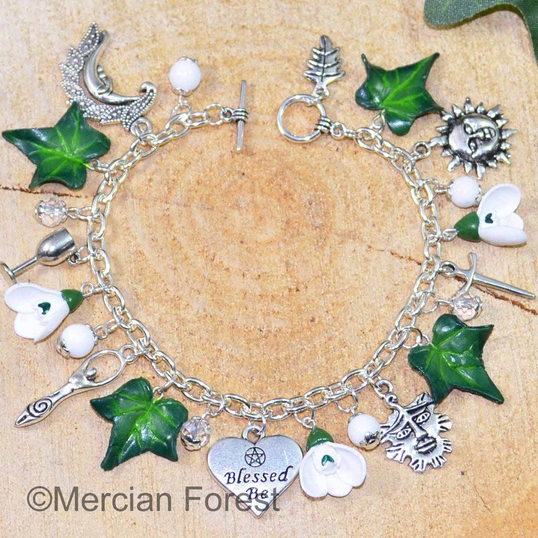 Pagan Bracelet, Wiccan Bracelet, Witches Bracelet, Goddess Bracelet ...