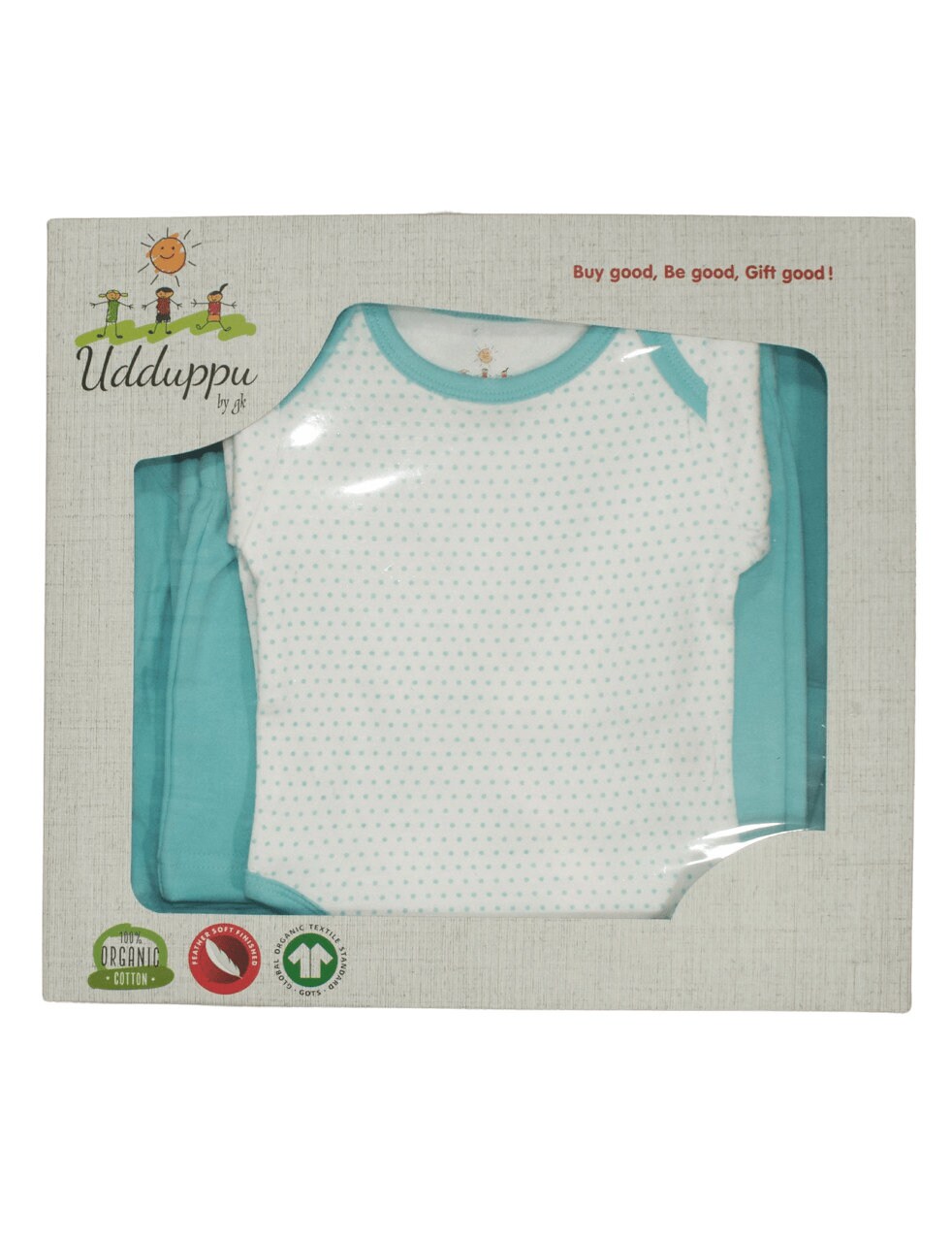 Pack of 6 Organic Cotton Newborn Baby Bundle in 4 Colors Pink, Blue ...