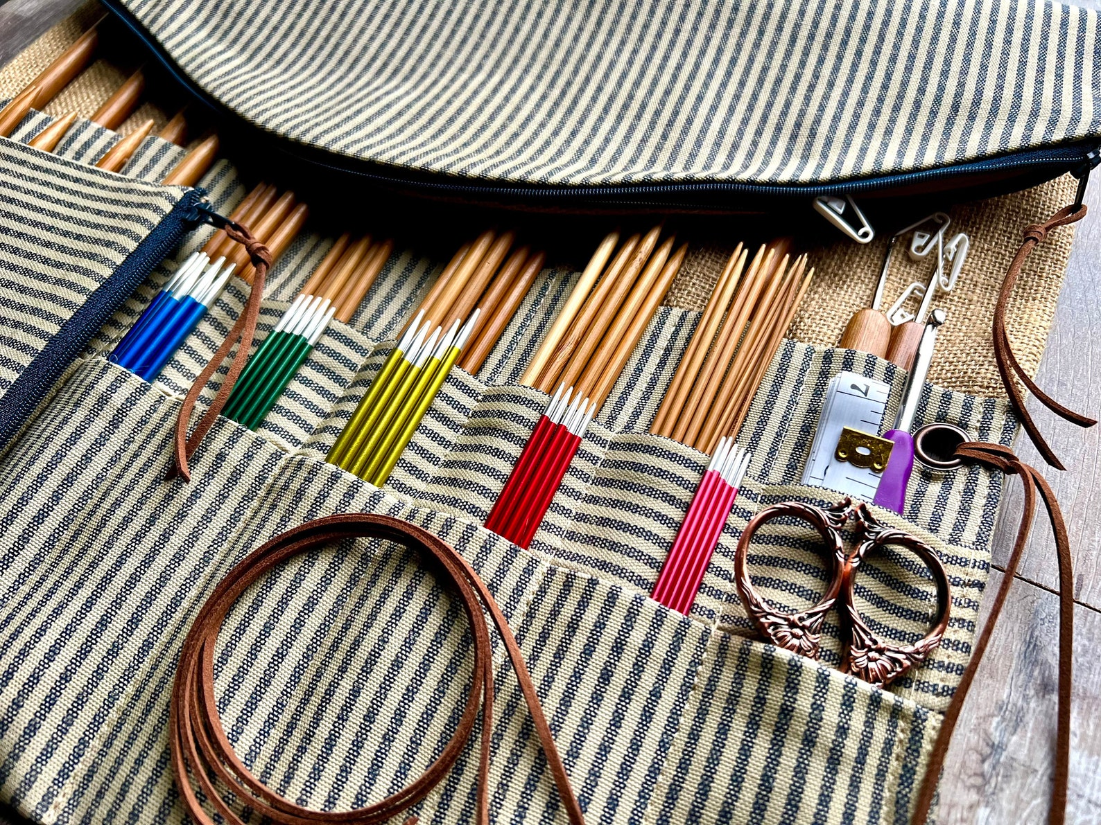 INTERCHANGEABLE NEEDLE CASE - Etsy