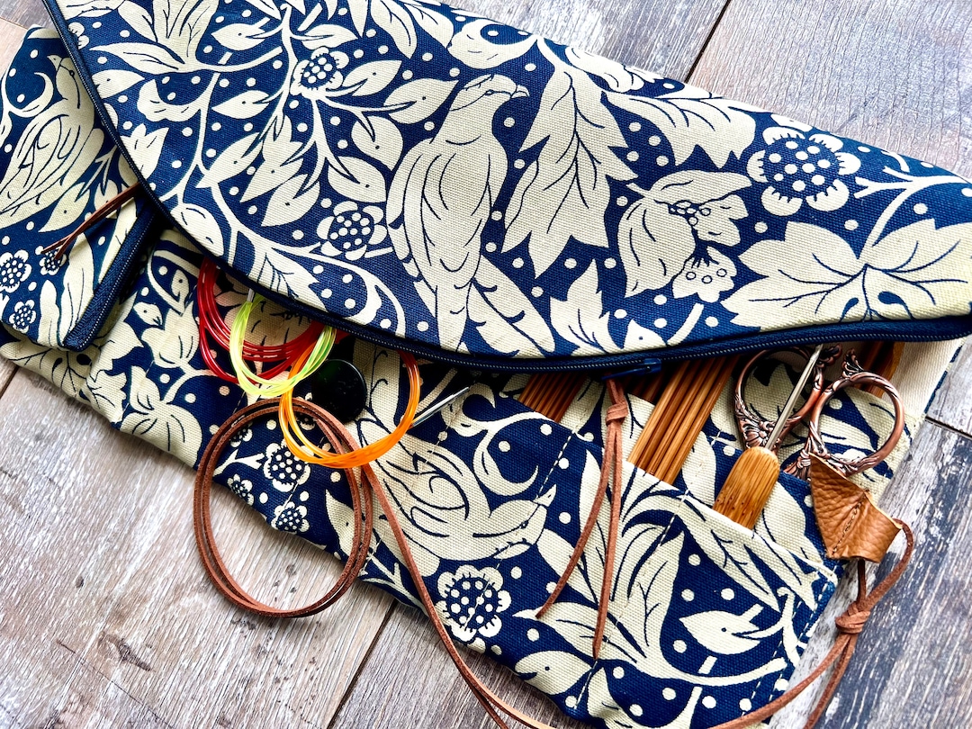 Bird INTERCHANGEABLE NEEDLE CASE Japanese Vintage Garden - Etsy