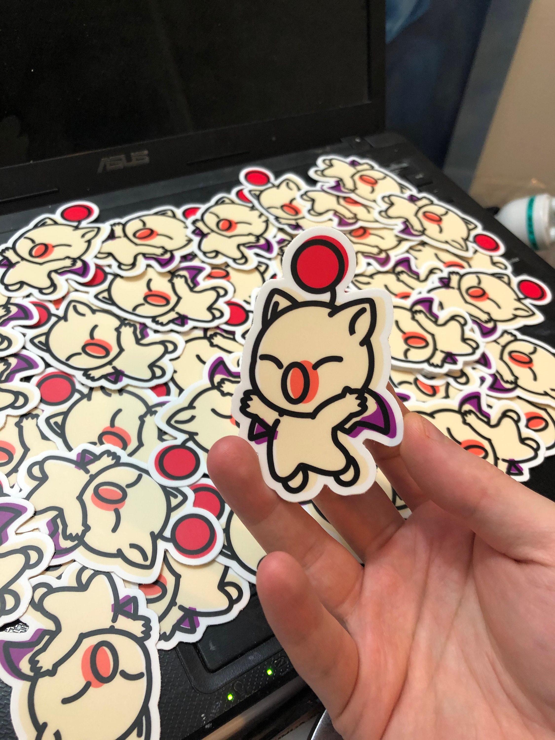 KUPO! Moogle Sticker - Etsy